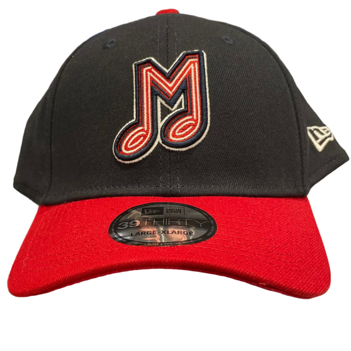 Memphis Redbirds New Era 39Thirty Flex Fit Navy/Red Alternate Cap ...