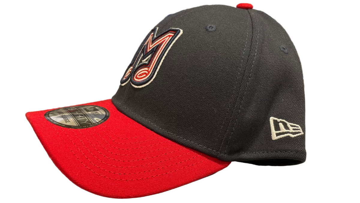 Memphis Redbirds New Era 39Thirty Flex Fit Navy/Red Alternate Cap ...