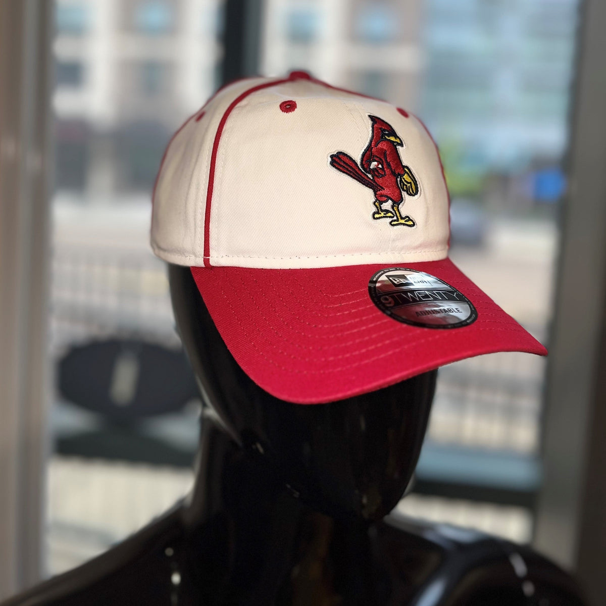 Memphis Redbirds New Era 9Twenty Adjustable All White Dirty Bird Cap ...