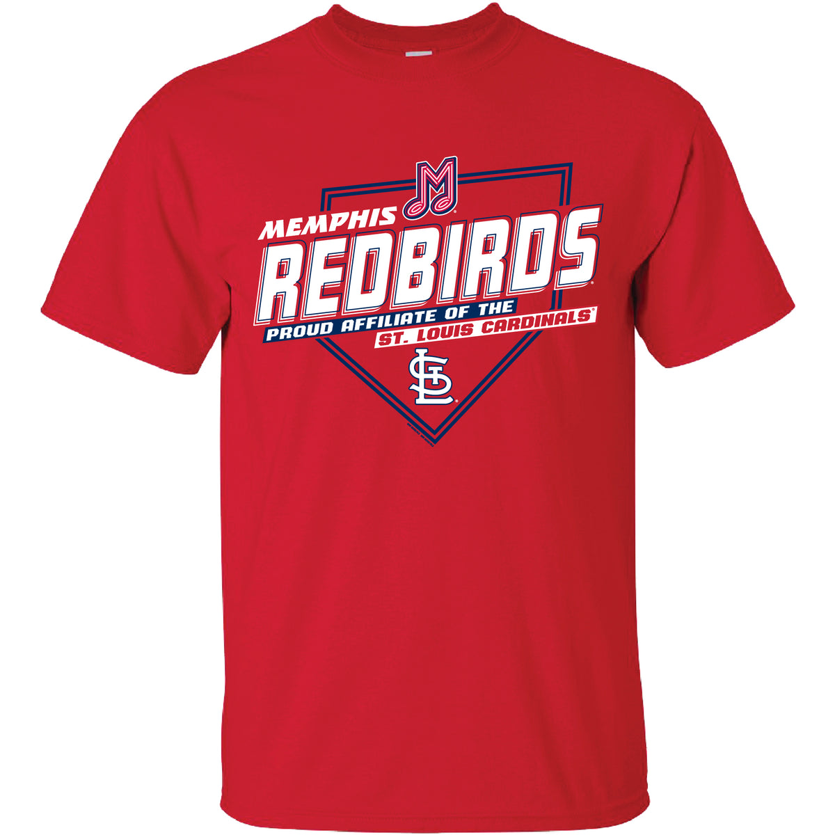 Memphis Redbirds Red Nutrients Affiliate Tee – Memphis Redbirds ...