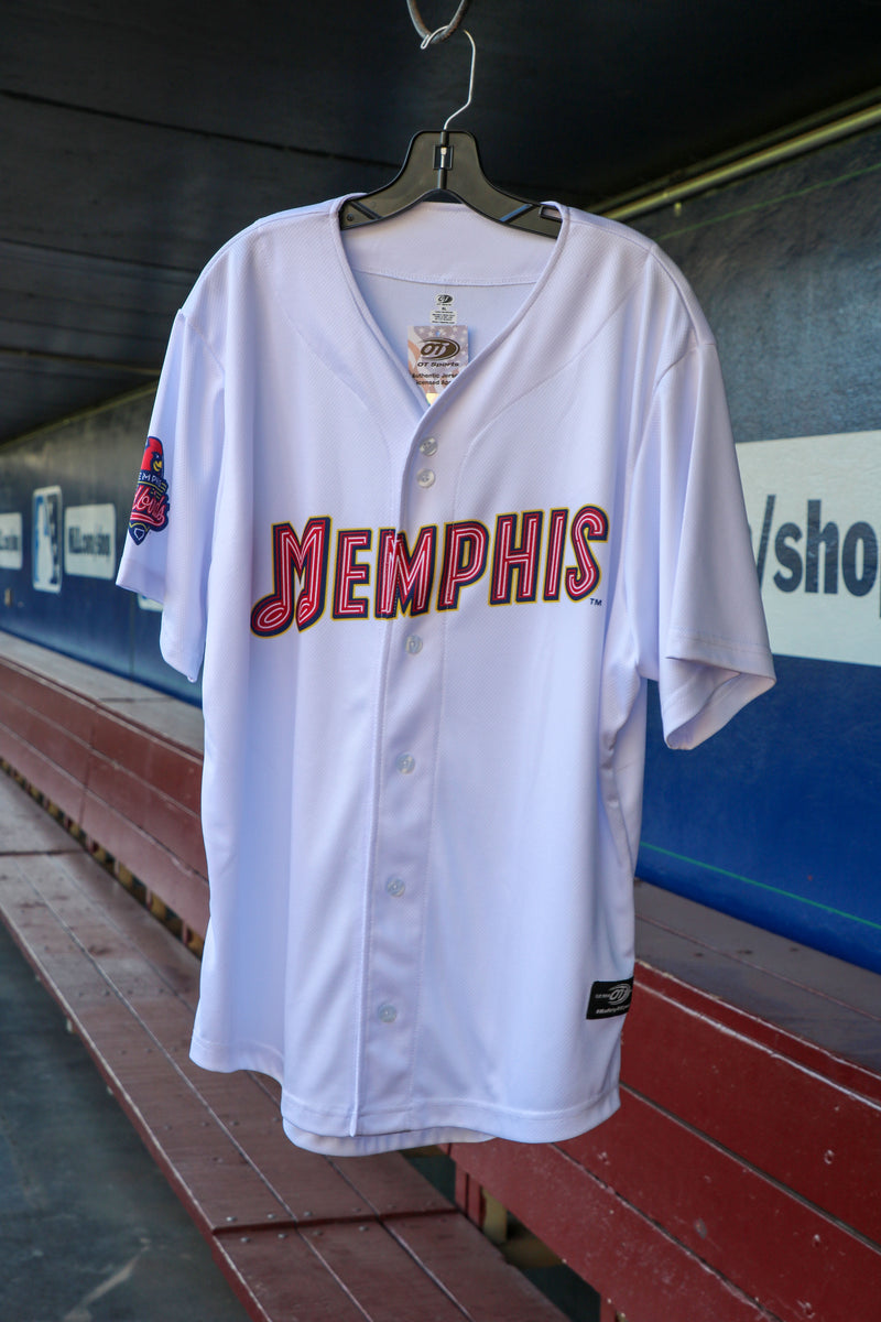 Memphis Redbirds Sublimated Replica Home Jersey – Memphis Redbirds ...