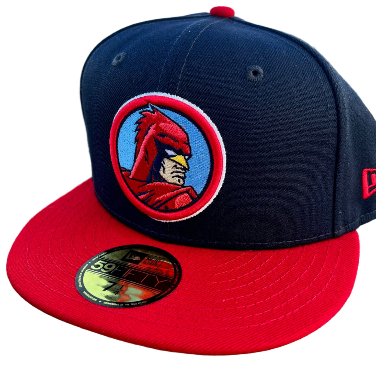 Memphis Redbirds x Marvel New Era 59Fifty Fitted Navy/Red Cap – Memphis ...